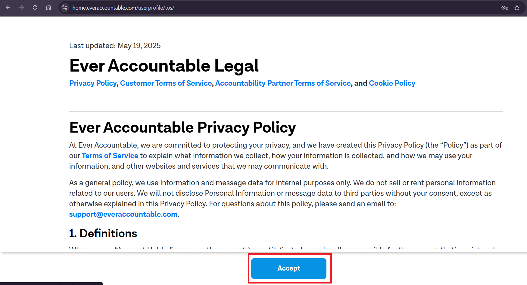 How to Setup Accountability Partner’s Account – Ever Accountable